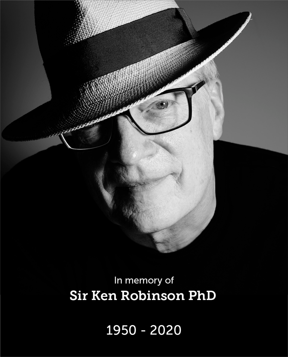 Abschied von Sir Ken Robinson | Deutsche Gesellschaft für Kreativität